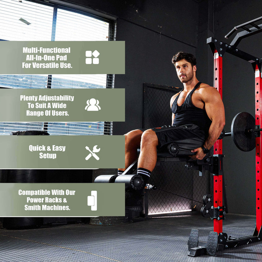 Rack Mounted Leg Extension - Major Fitness