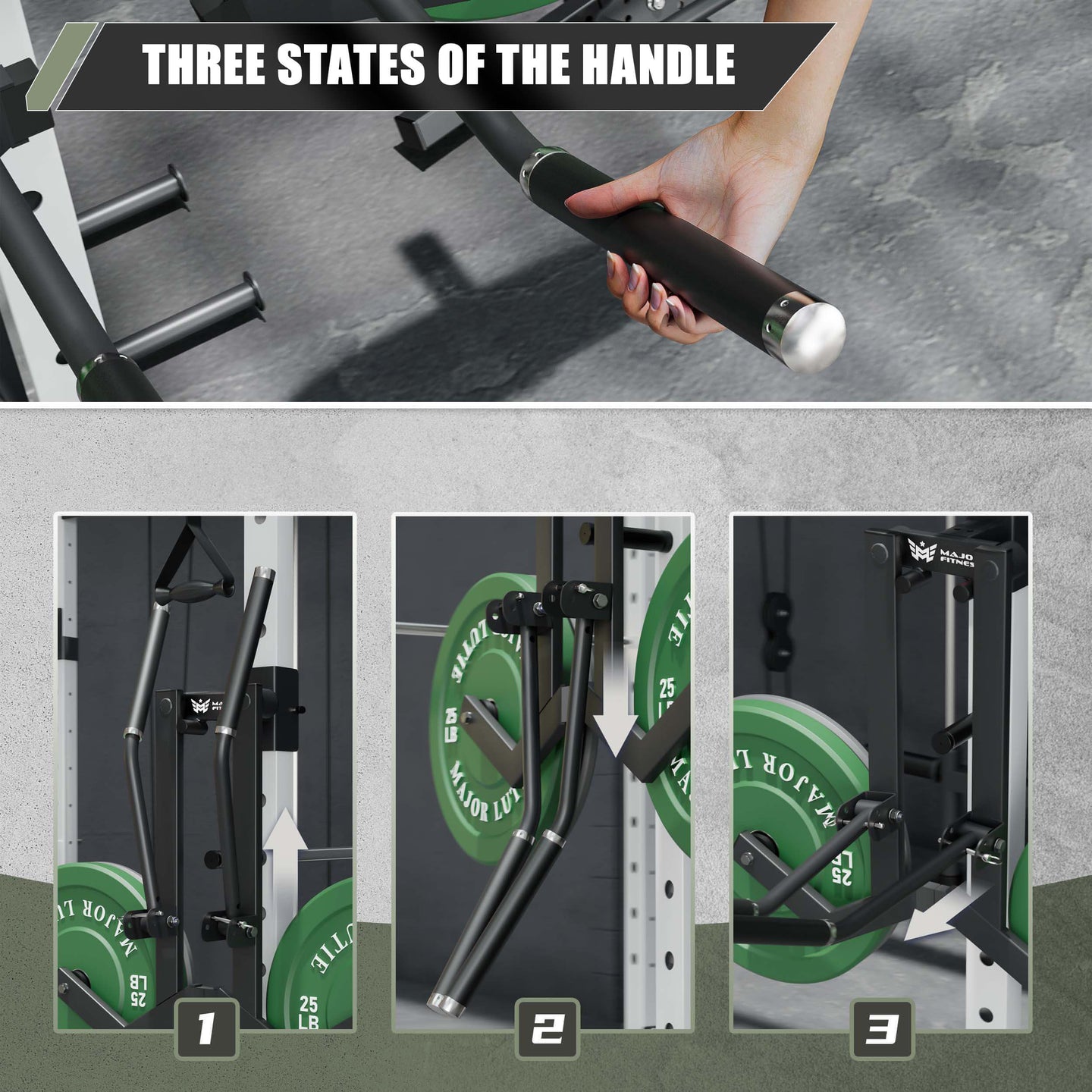 Shoulder Lateral Raise Attachment - Major Fitness